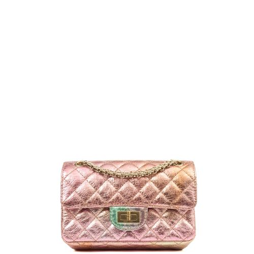 Chanel Reissue - Mini in Multi, Crinkled Calfskin Leather | Handbag Clinic
