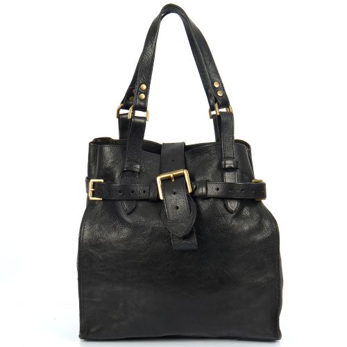 Mulberry Elgin in Black, Calfskin Leather | Handbag Clinic