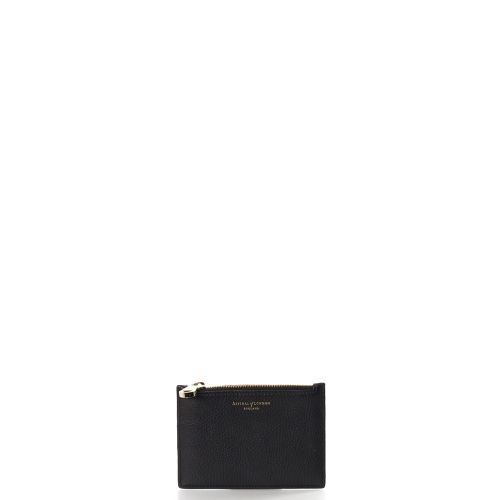 Aspinal of London Essential Flat Pouch - Small in Black | Handbag Clinic
