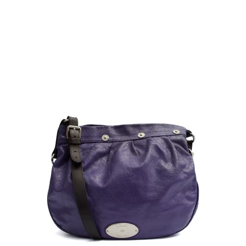 Mulberry Mitzy Hobo in Purple, Patent Leather | Handbag Clinic