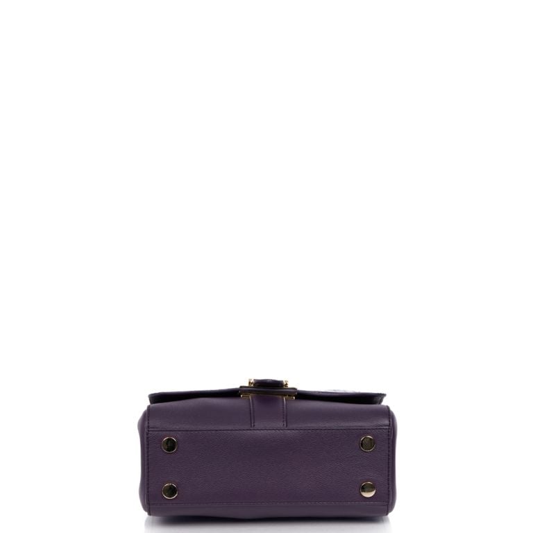 Aspinal of London Lottie in Purple | Handbag Clinic