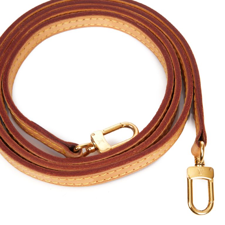 Louis Vuitton Adjustable Shoulder Strap VVN in Brown, Leather | Handbag ...