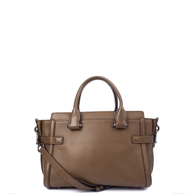 Coach Swagger in Brown, Leather | Handbag Clinic