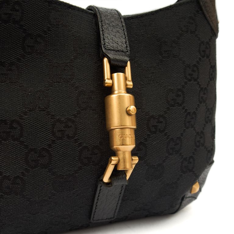 Gucci Jackie - Mini in Black, GG Canvas | Handbag Clinic