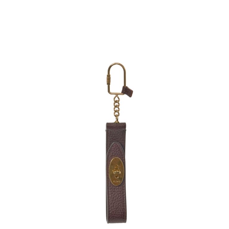 Mulberry Keyring in Red, Leather | Handbag Clinic