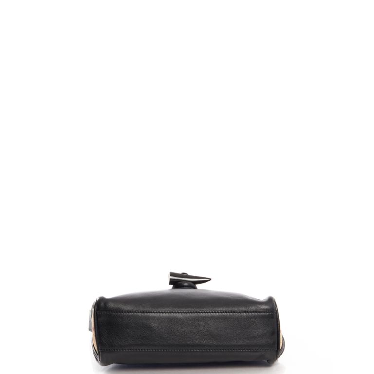 Burberry Horn Toggle Tote Bag- Medium in Black | Handbag Clinic