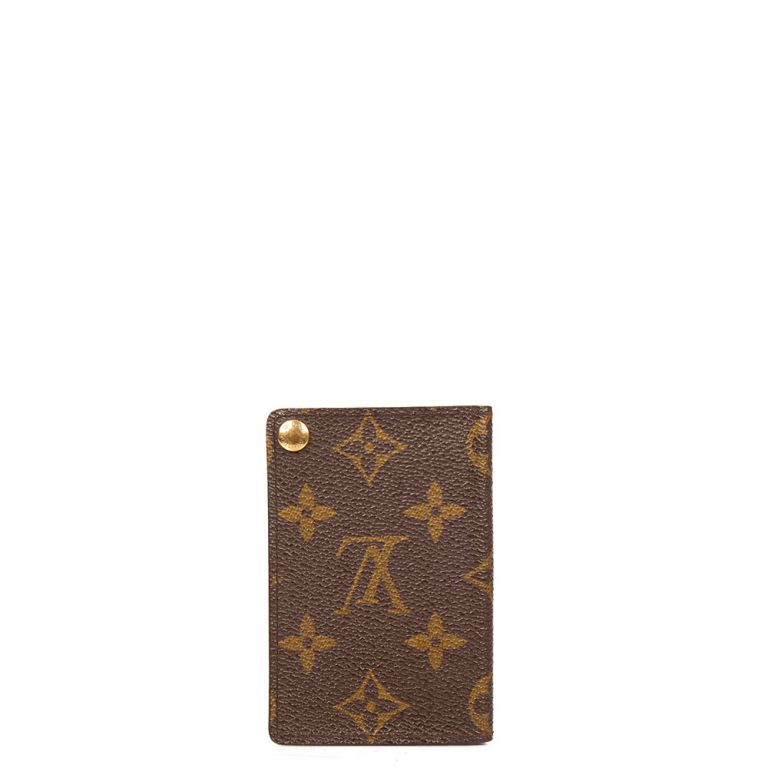 Monogram card case store