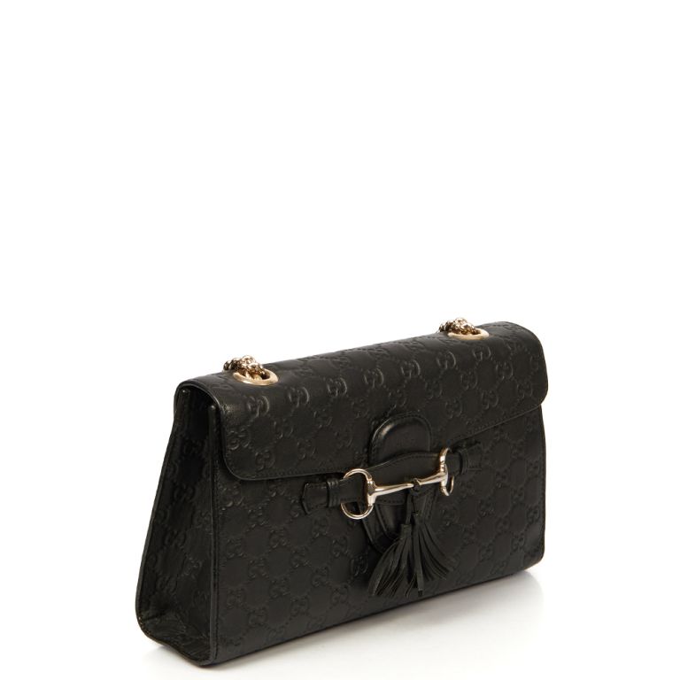 Gucci Emily Chain Shoulder Bag - Medium | Handbag Clinic