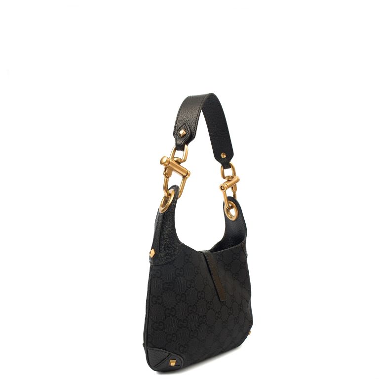 Gucci Jackie - Mini in Black, GG Canvas | Handbag Clinic