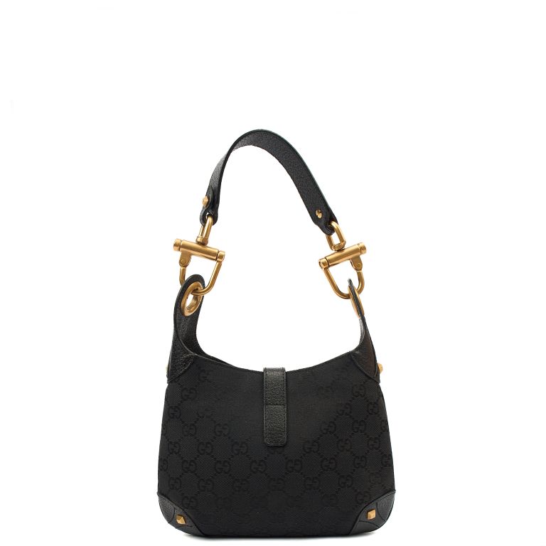 Gucci Jackie - Mini in Black, GG Canvas | Handbag Clinic